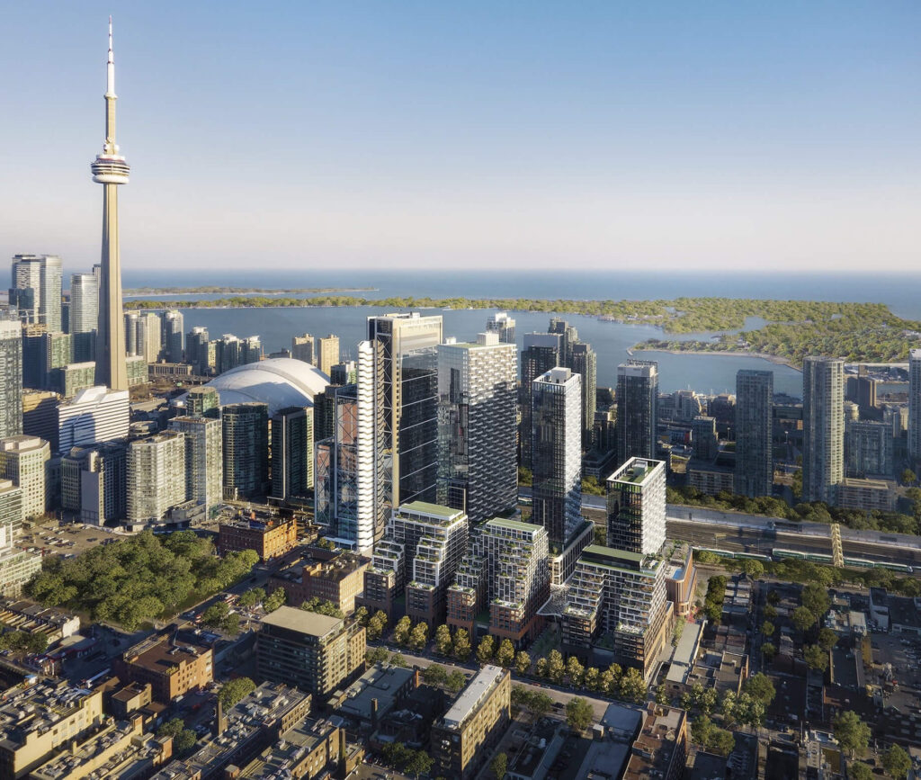 6 Years and 8 Acres: 1 Massive Block Transformed in Downtown Toronto ...